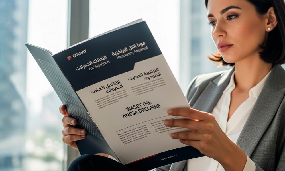 Bilingual Printing in Dubai | Arabic & English Design Strategies | CIBS ...